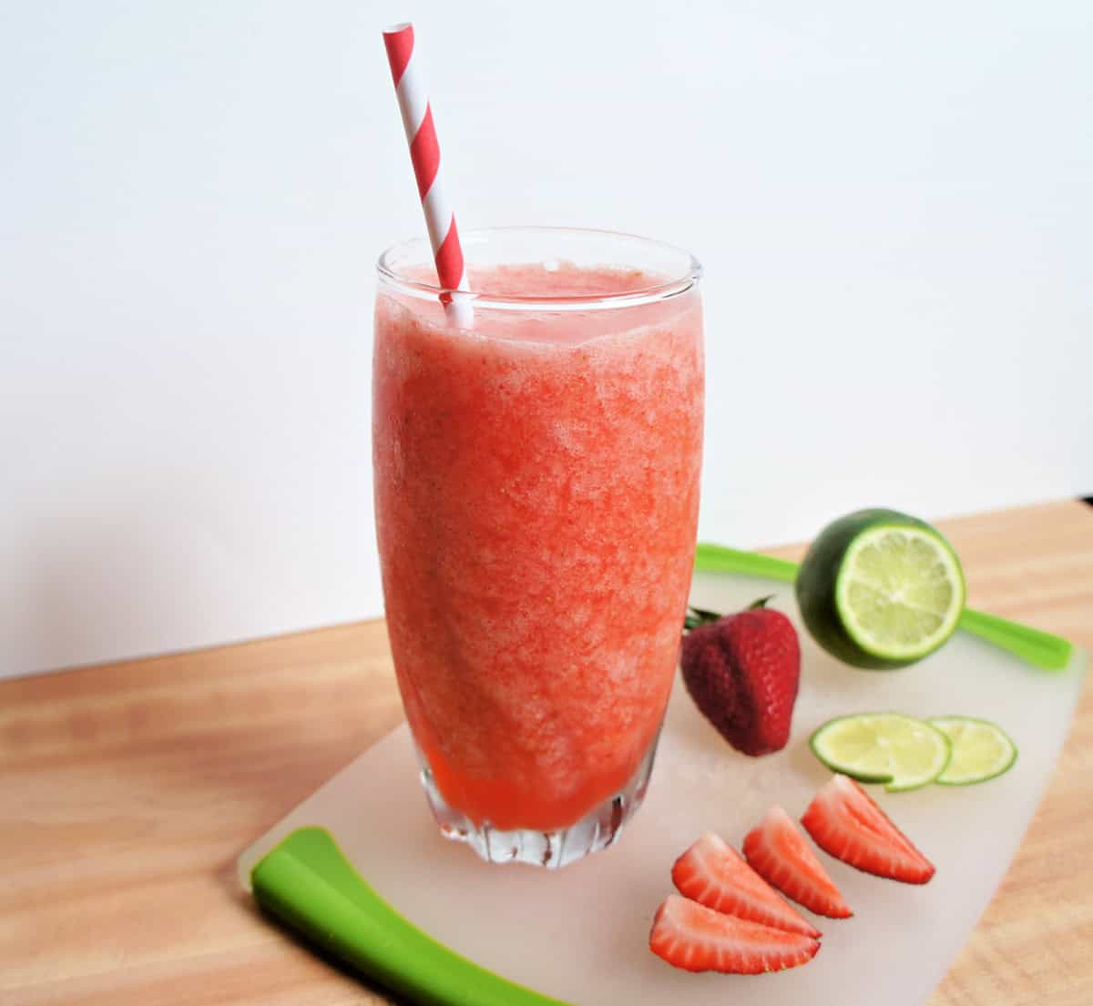 Try this refreshing Strawberry Key Limeade Slush