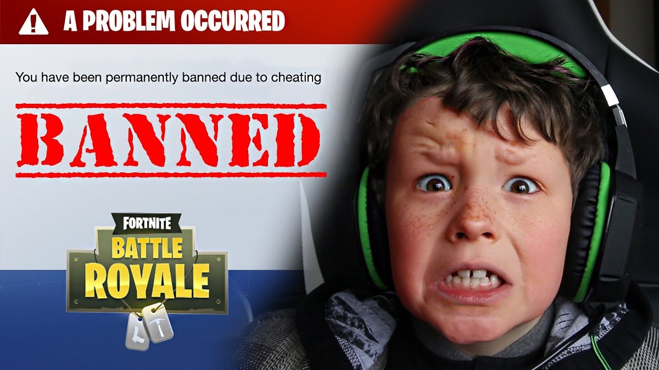Little Brother Gets Banned from Fortnite and Totally Loses It
