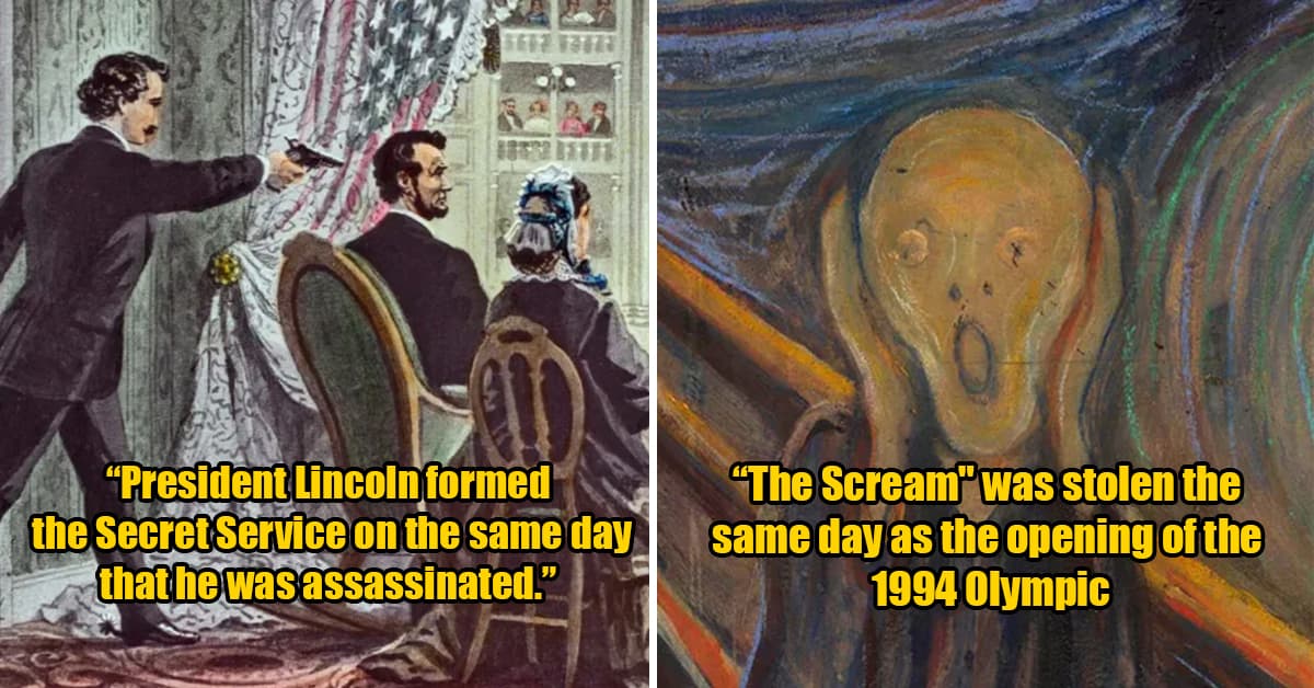 Strange History: 23 Rare Coincidences That Happened On the Same Day