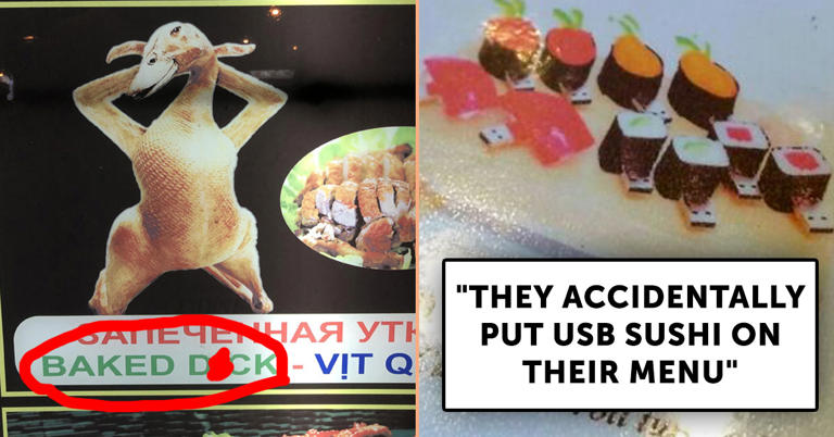 45 Funny Restaurant Menu Fails That Turn Ordering Into An Adventure