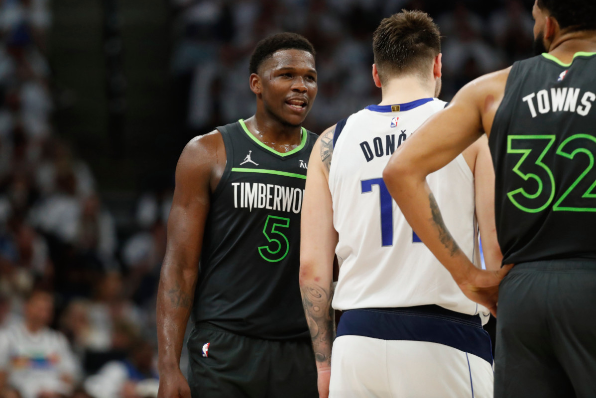 Wolves' Anthony Edwards Makes NBA History, Breaks Luka Doncic Record