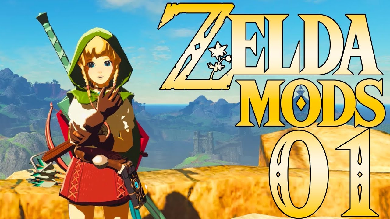 Play as Linkle in Breath of the Wild! Zelda Mods