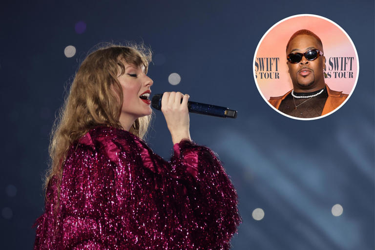 Taylor Swift Audience Screams When Backup Dancer Takes Mic on Stage Taylor Swift Audience Screams When Backup Dancer Takes Mic on Stage