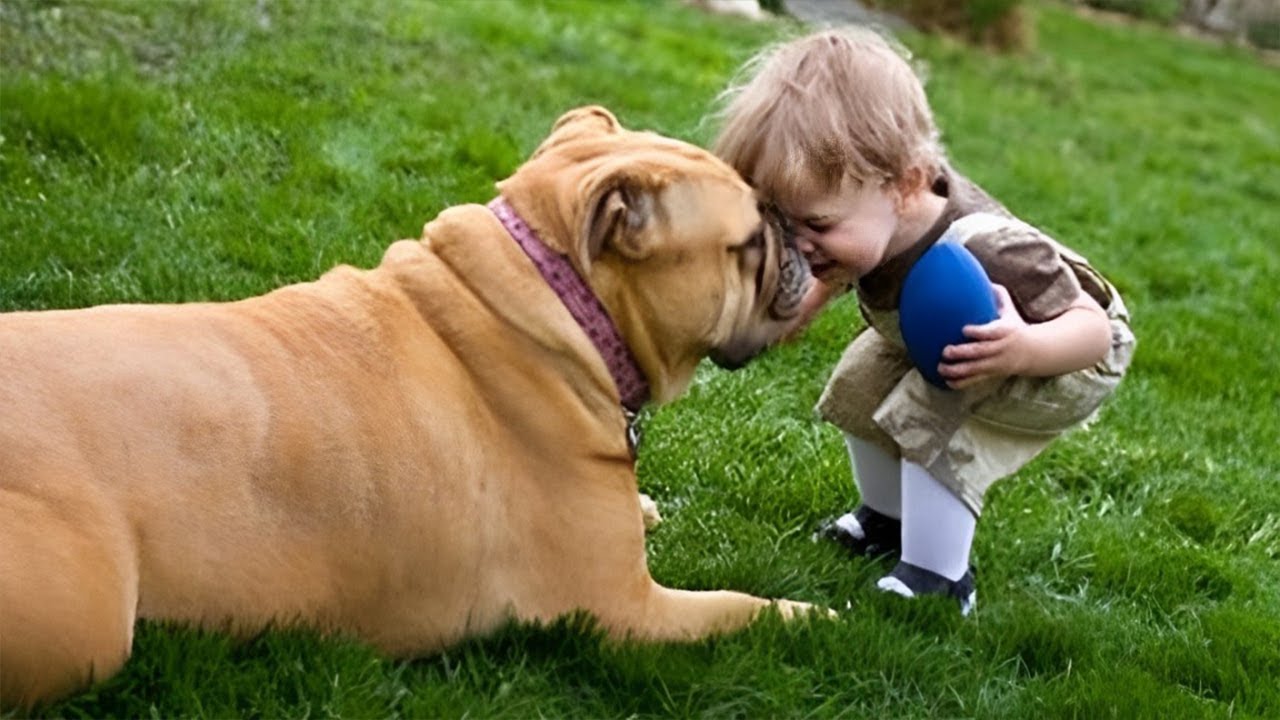 How one patient dog became the gentle big brother we all need