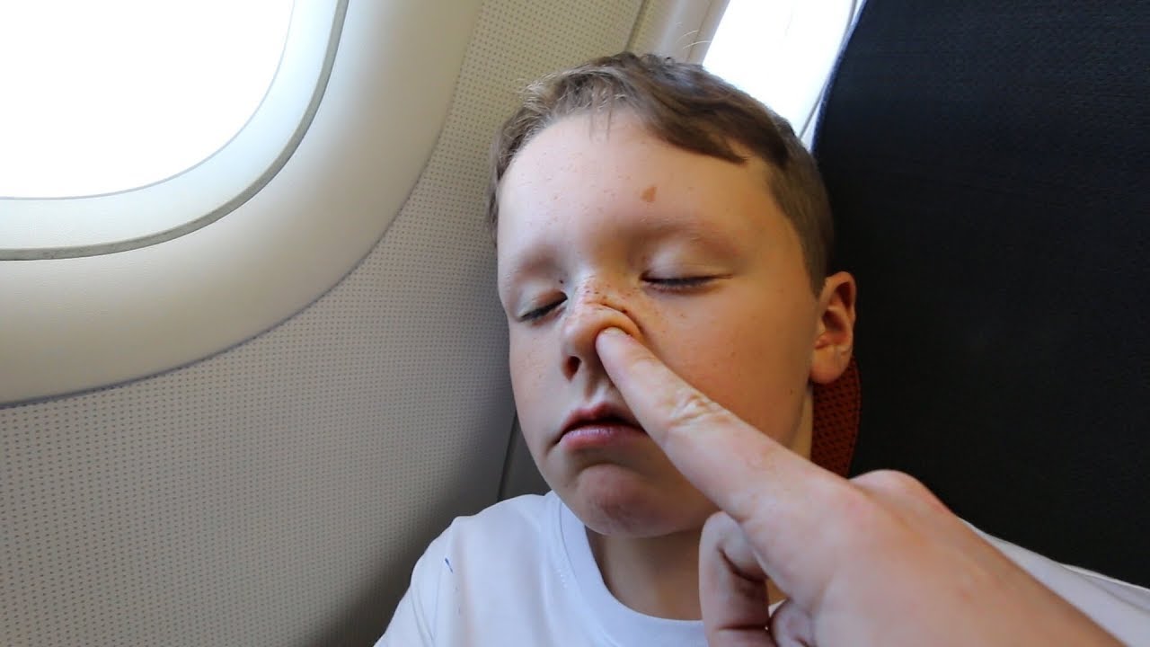 AIRPLANE PRANKS ON LITTLE BROTHER!