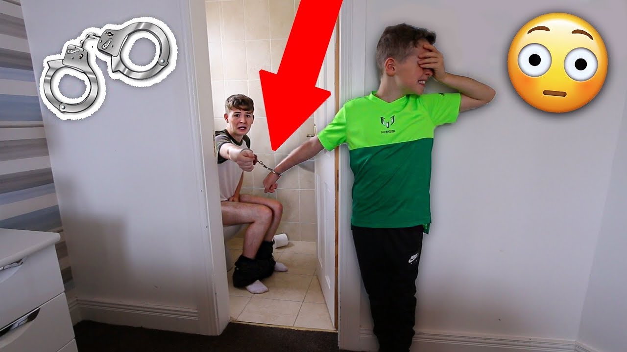 24 hours handcuffed to my little brother goes horribly