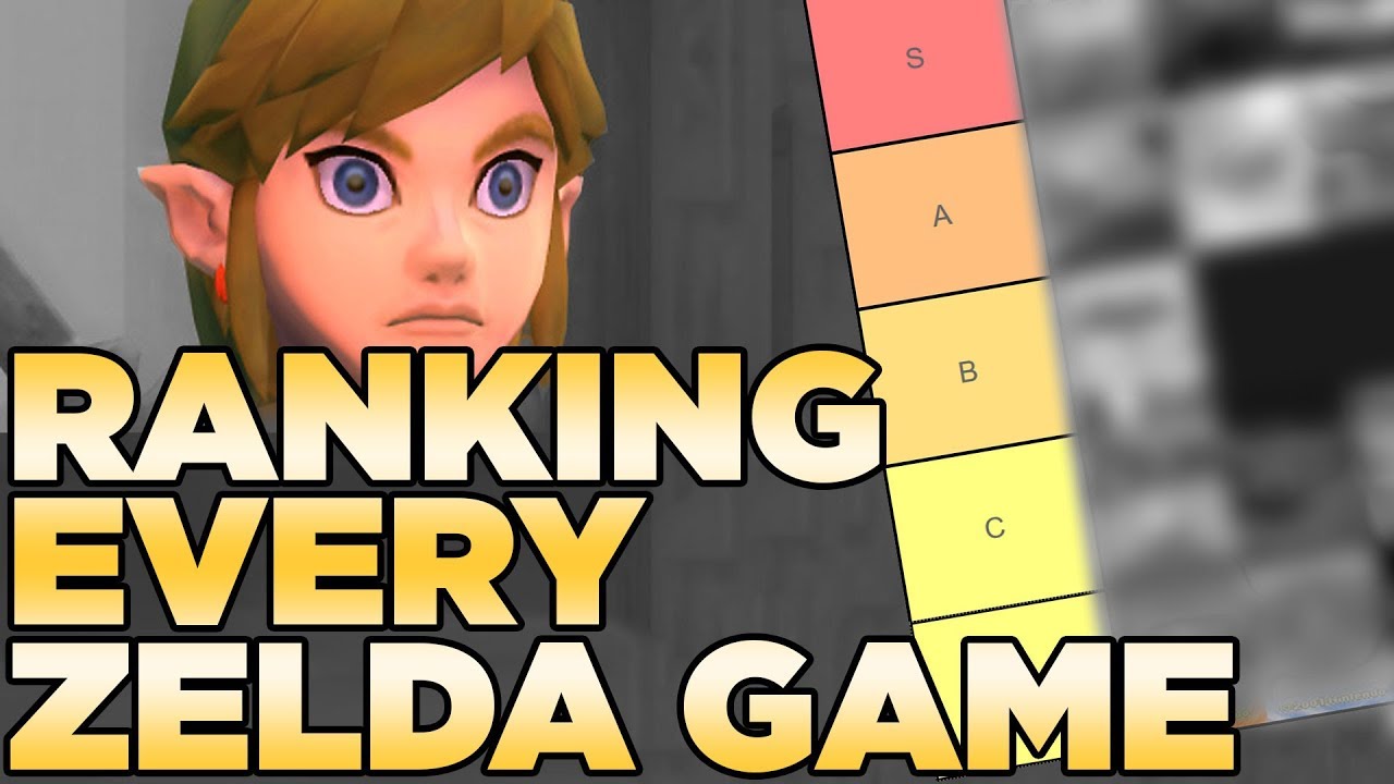 The BEST Zelda Games Ranked - Zelda Tier List