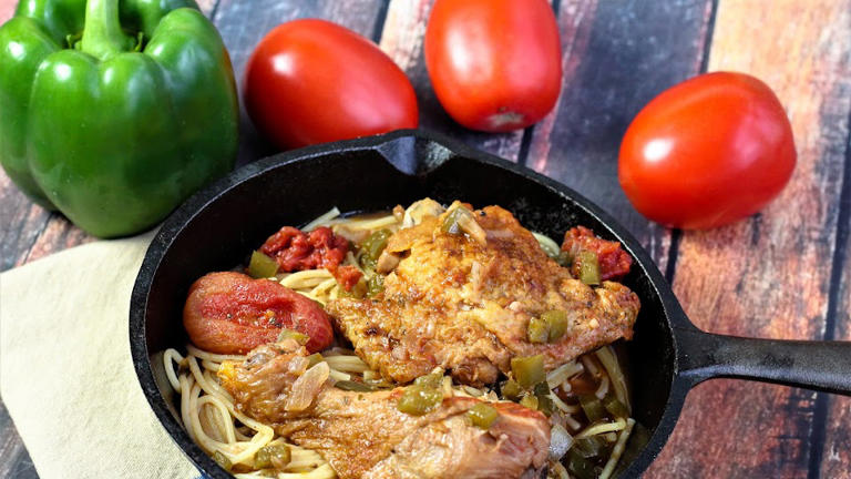 This Rustic Chicken Cacciatore Recipe Is Fabulous