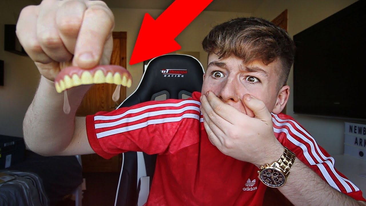 Someone sends me teeth in the weirdest prank ever