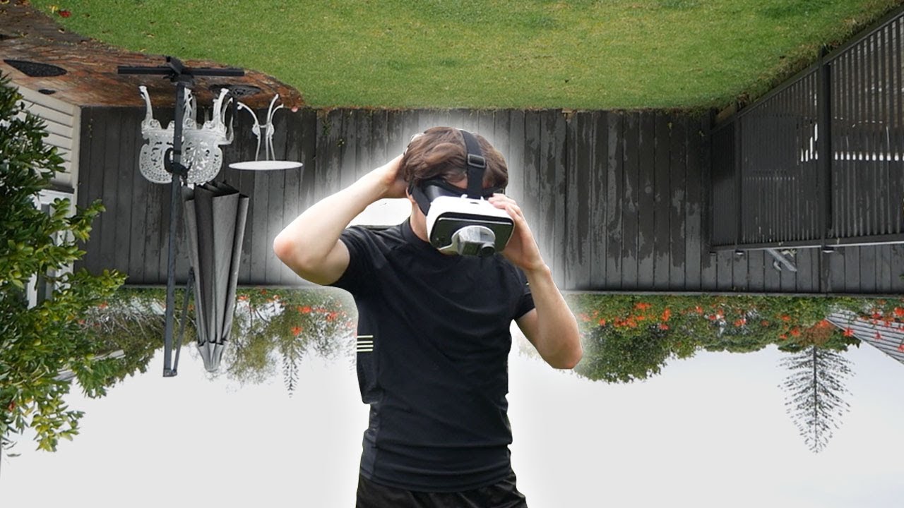 Creator tries living completely upside down for 24 hours