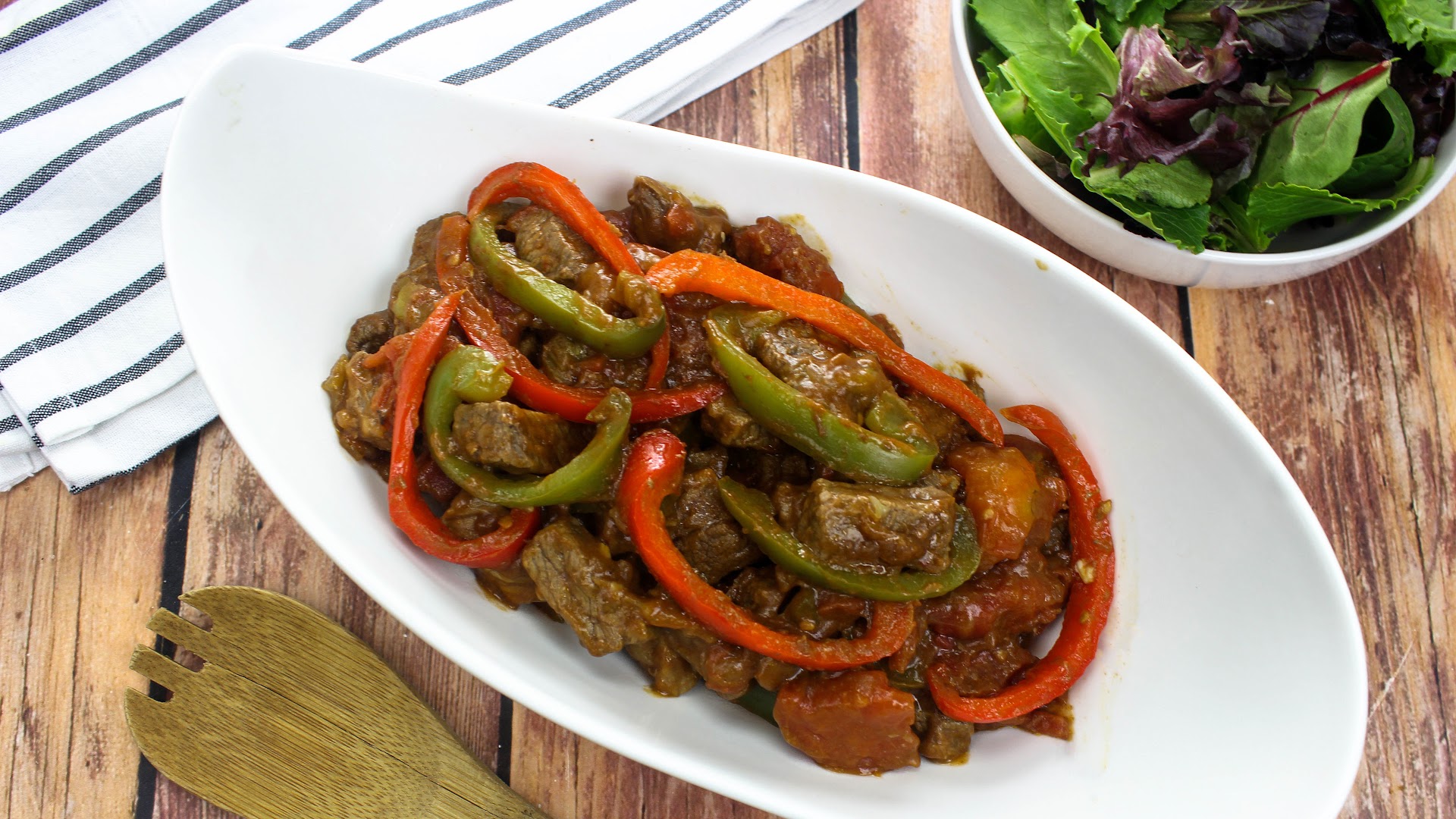 Pepper Steak Is An Easy Weeknight Dinner And Boy Is This A Good Recipe