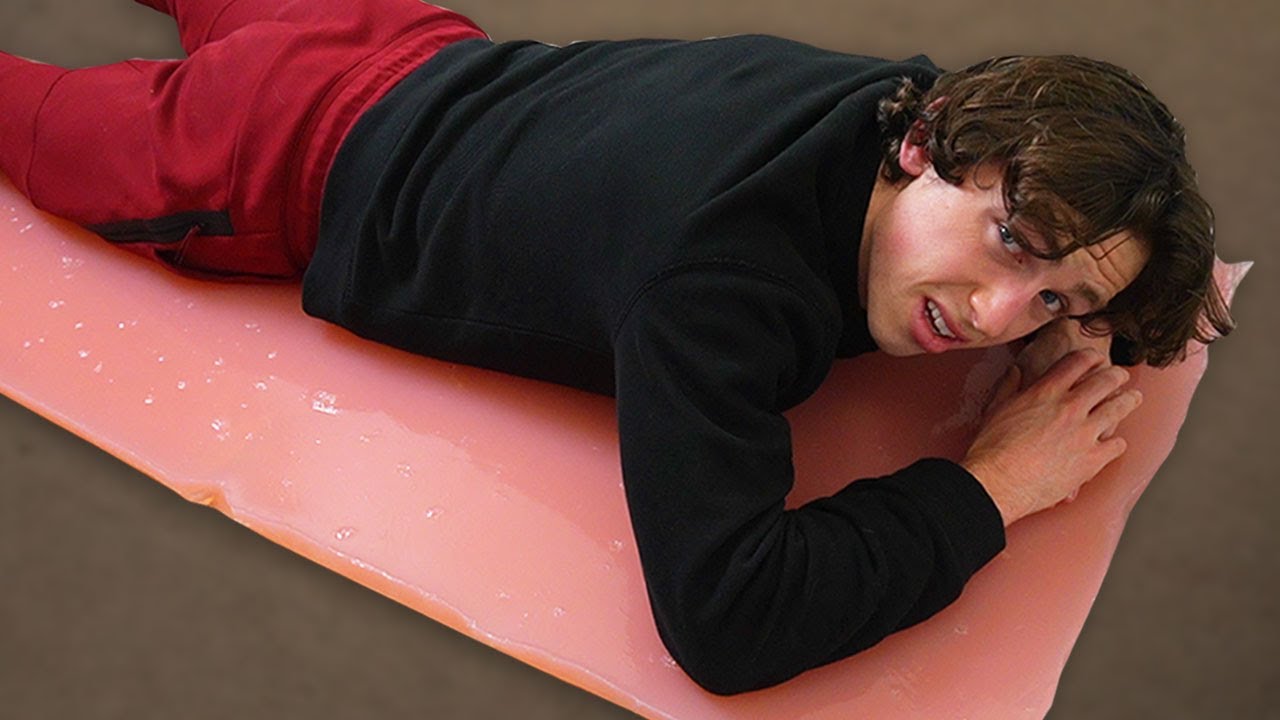 Sleeping on a Jello Mattress: Weird Comfort Experiment