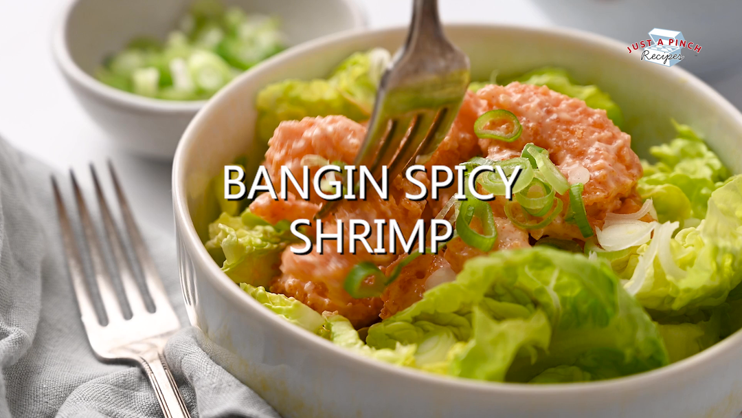 Bangin' spicy shrimp