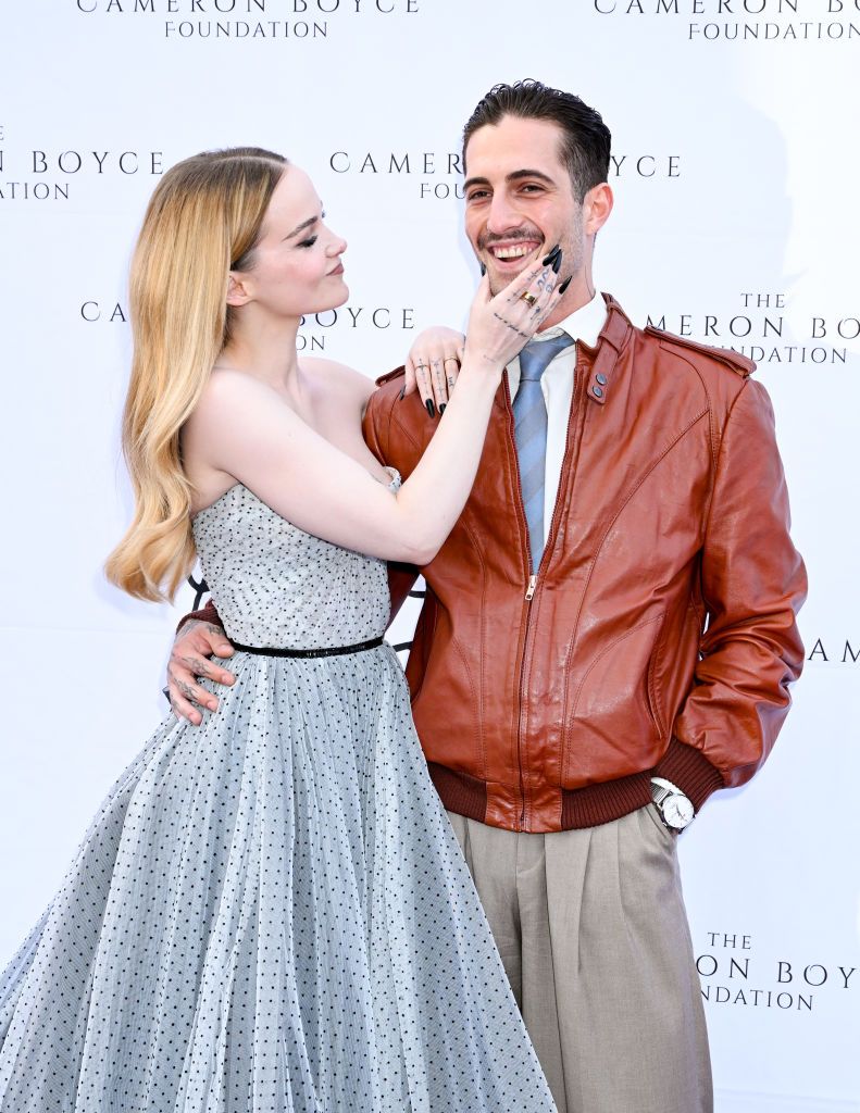 Dove Cameron confirms engagement to Damiano David with stunning ring photos
