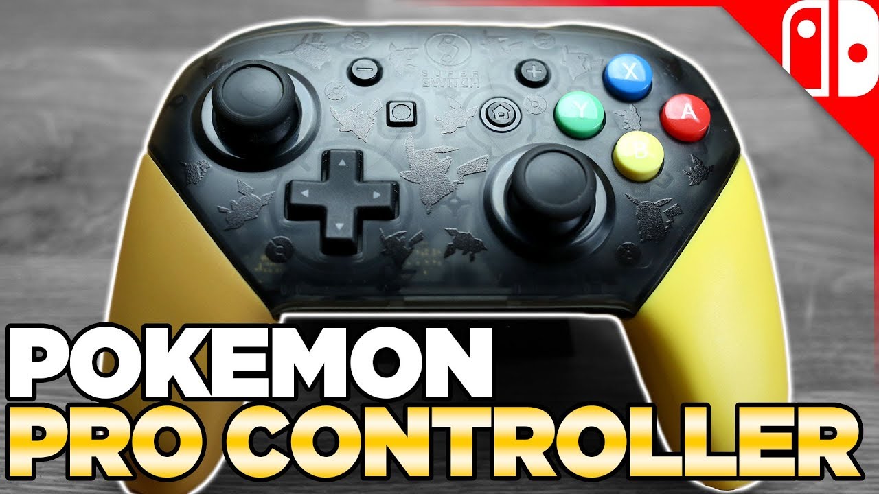 Custom Pokemon Nintendo Switch Pro Controller