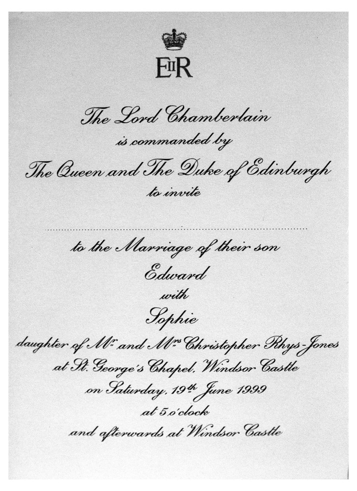 Iconic invitations to historical events