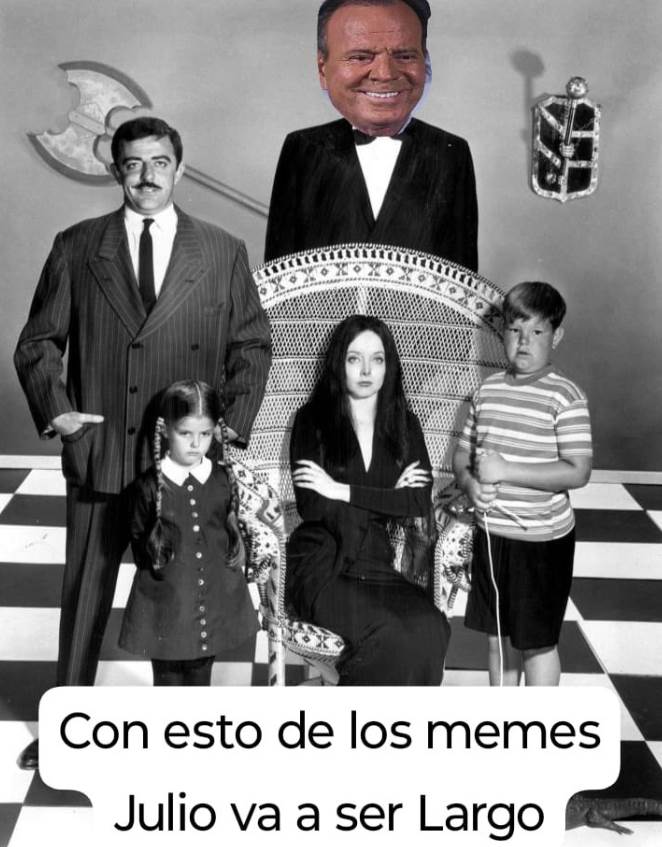 Se acerca julio y estos son los mejores memes de Julio Iglesias