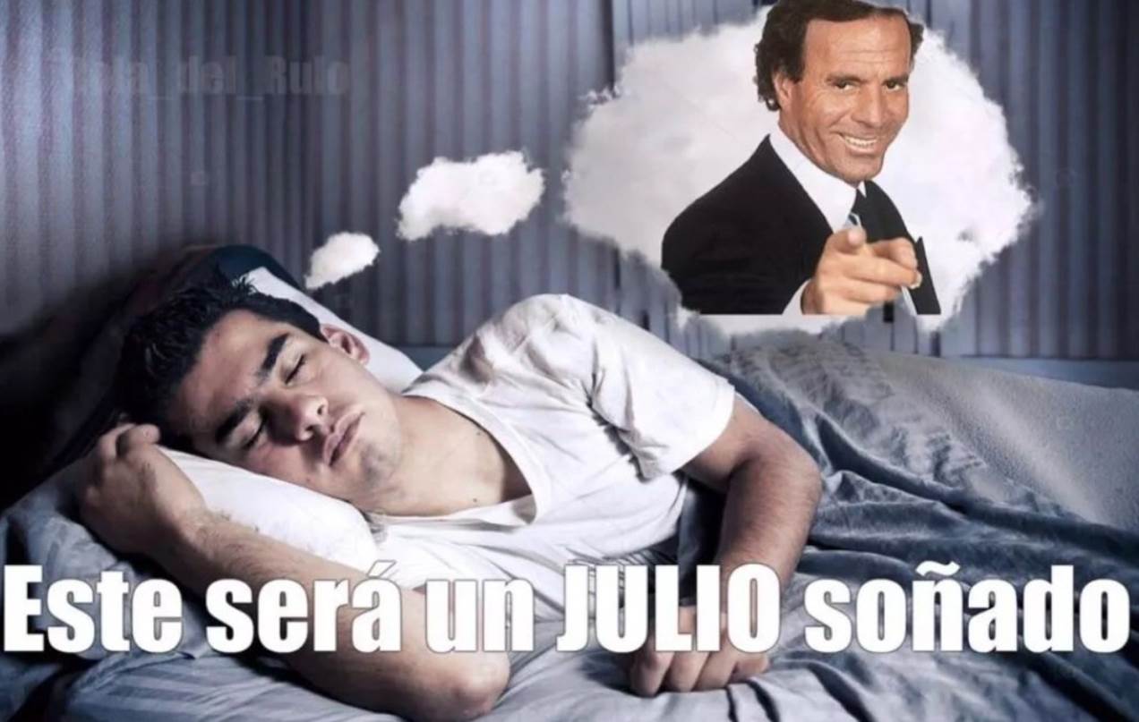 Se acerca julio y estos son los mejores memes de Julio Iglesias