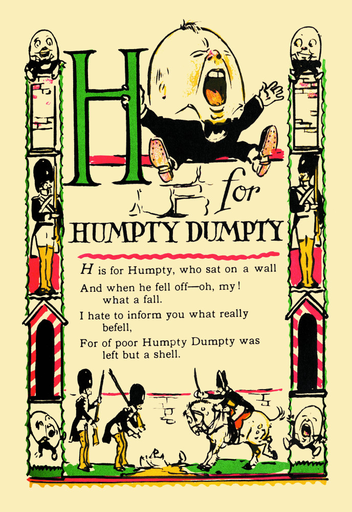 The weird origins of Humpty Dumpty