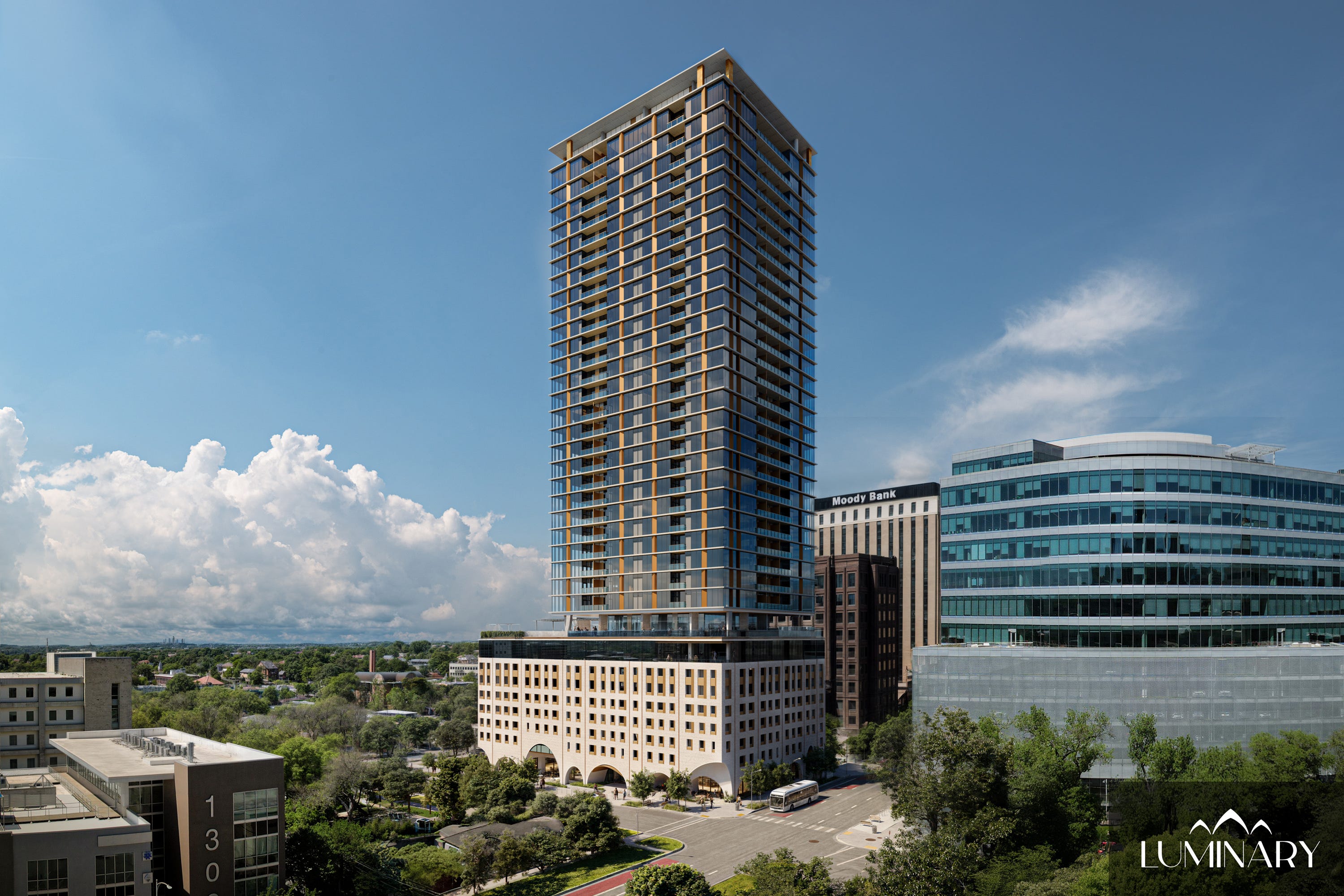 Austin's newest planned downtown Austin condo tower, Luminary, launches ...