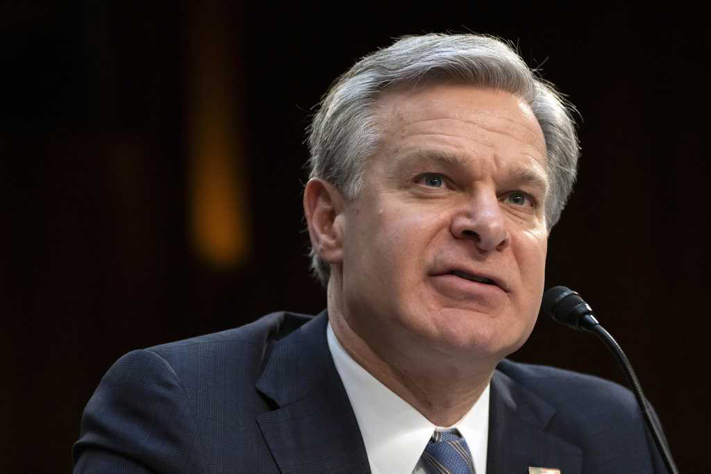 Outgoing FBI director delivers farewell address Outgoing FBI director delivers farewell address