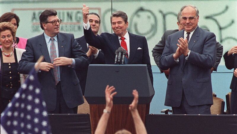 Deseret News archives: 'Tear down this wall.' If it were only that easy