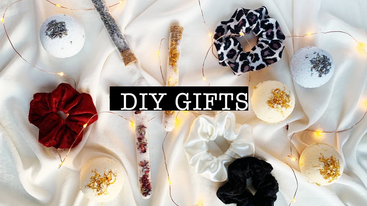 Bath bombs, scrunchies, and salts for DIY gift savings