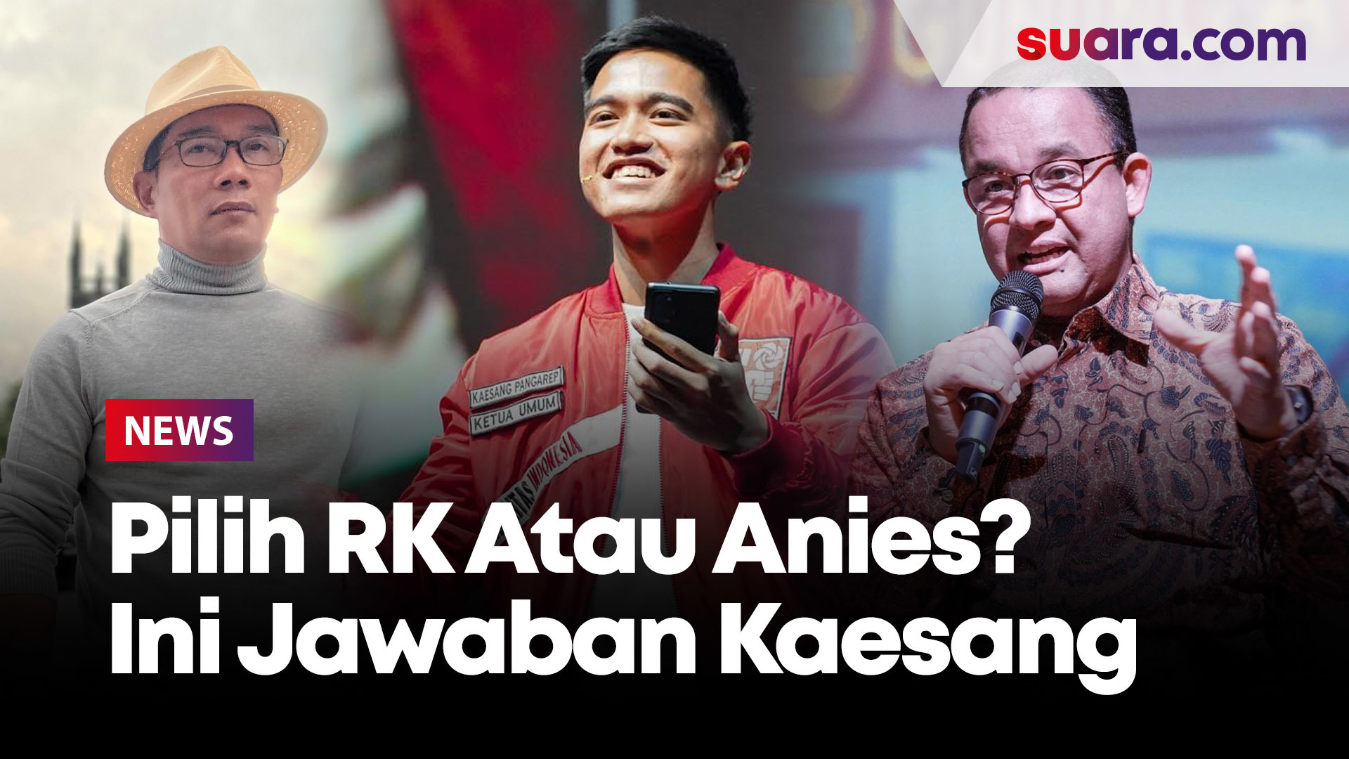 Ditanya Pilih Duet Bareng Anies atau RK di Pilkada Jakarta? Begini ... Ditanya Pilih Duet Bareng Anies atau RK di Pilkada Jakarta? Begini ...