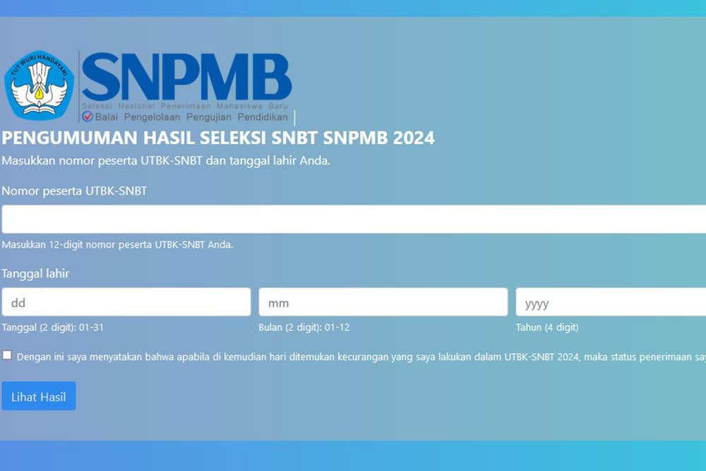 Ini Link Lengkap Hasil Pengumuman SNBT 2024 Ini Link Lengkap Hasil Pengumuman SNBT 2024