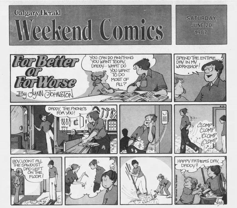 Father's Day funnies: Father's Day Comics and cartoons celebrating dads ...