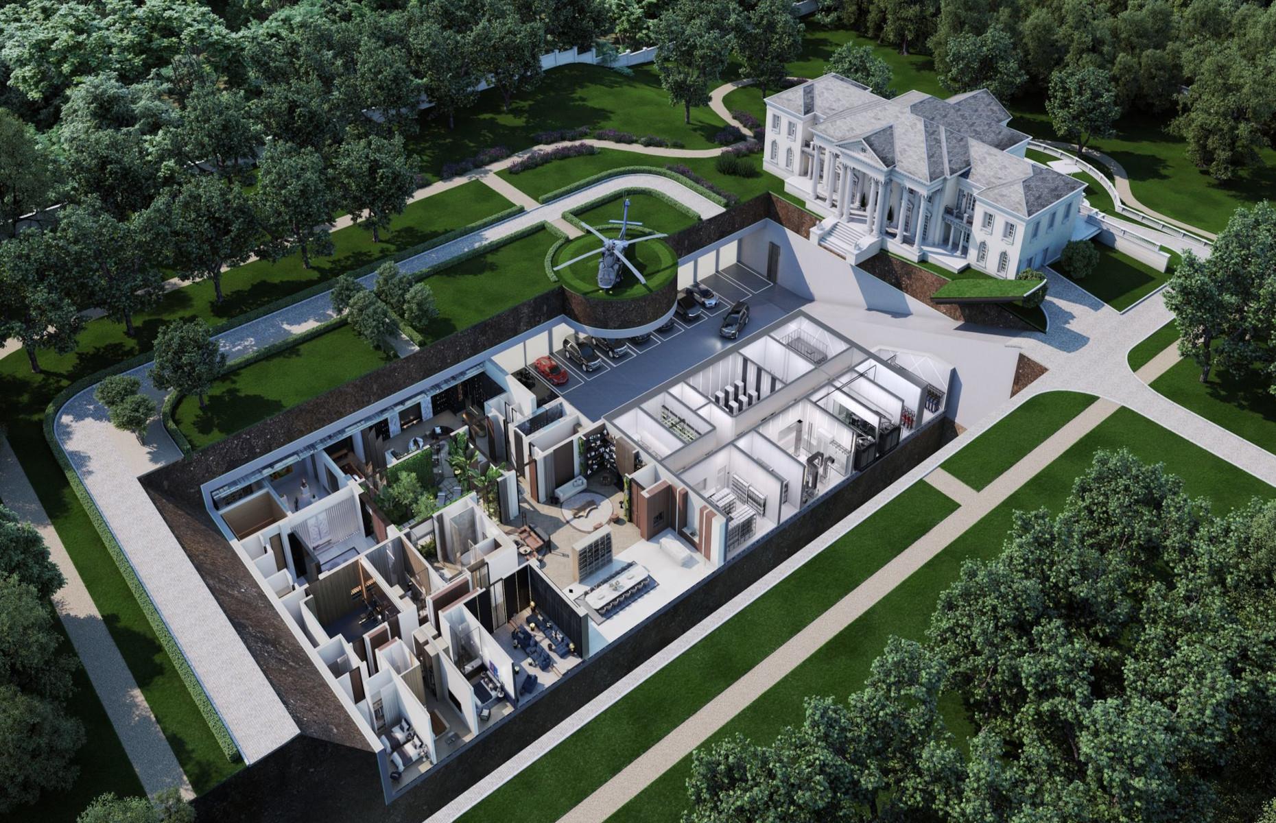 10 remarkable fortress houses with bombproof bunkers and safe rooms