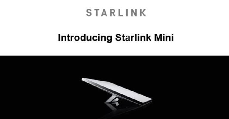 SpaceX unveils backpack-sized 'Starlink Mini' satellite internet ... SpaceX unveils backpack-sized 'Starlink Mini' satellite internet ...