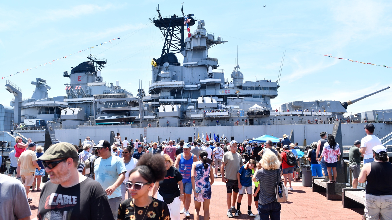 See the renovation of Battleship New Jersey through inspiring photos