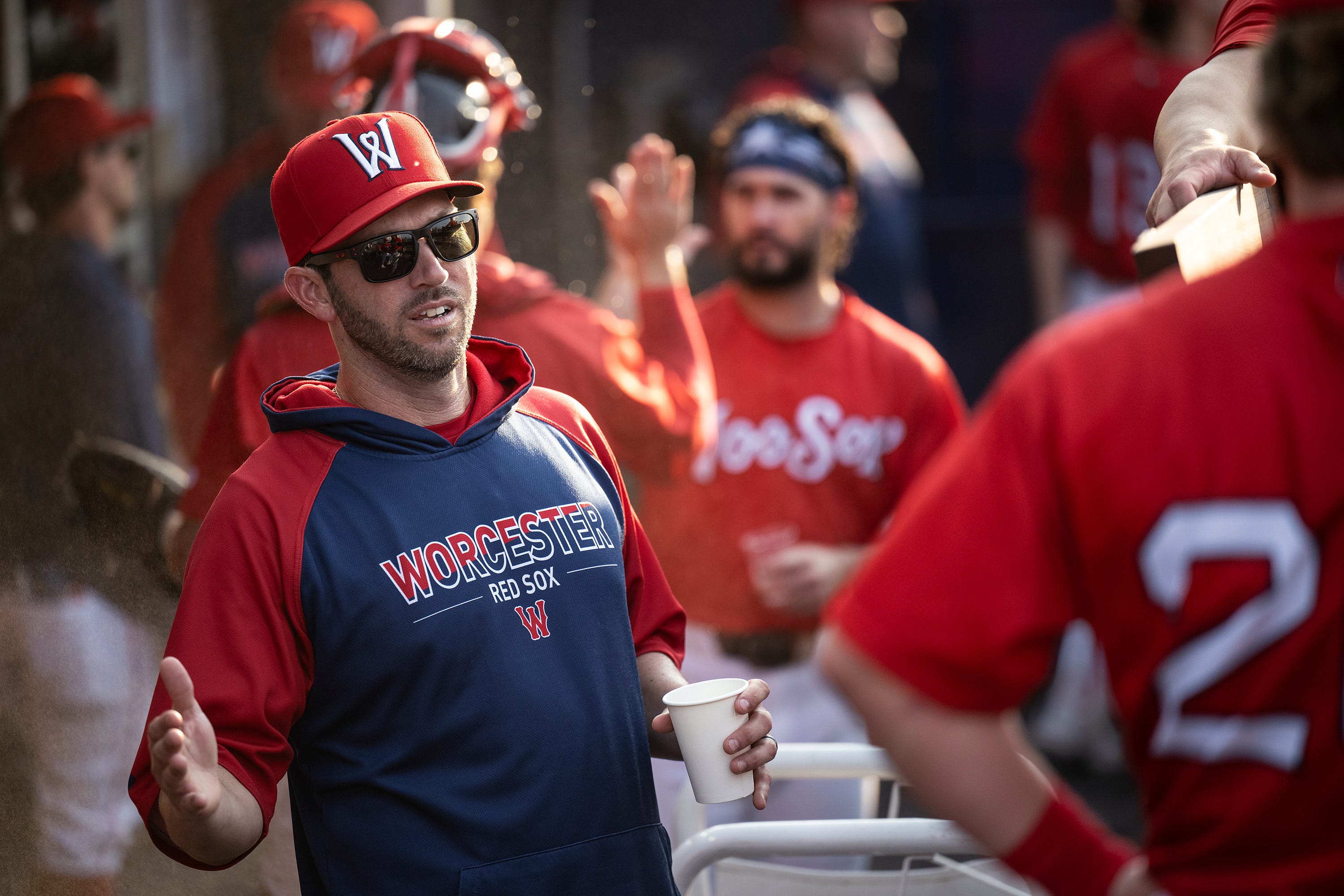 'This is what I love': Worcester Red Sox manager Chad Tracy shares his ...