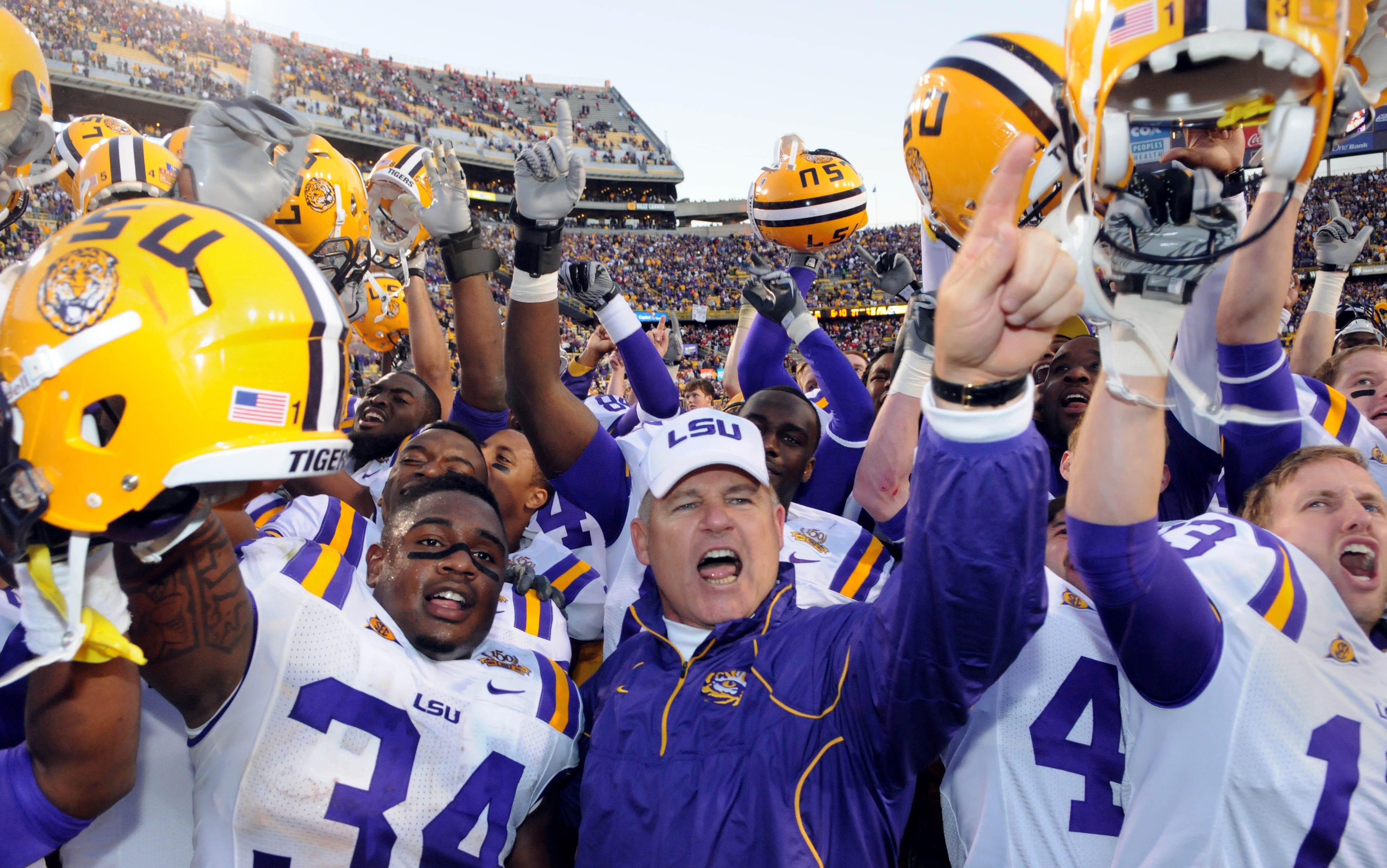 How Brian Kelly's first three years compared to previous LSU head coaches