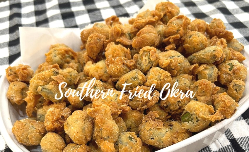 Southern-style fried okra: Cornmeal & buttermilk crispy recipe
