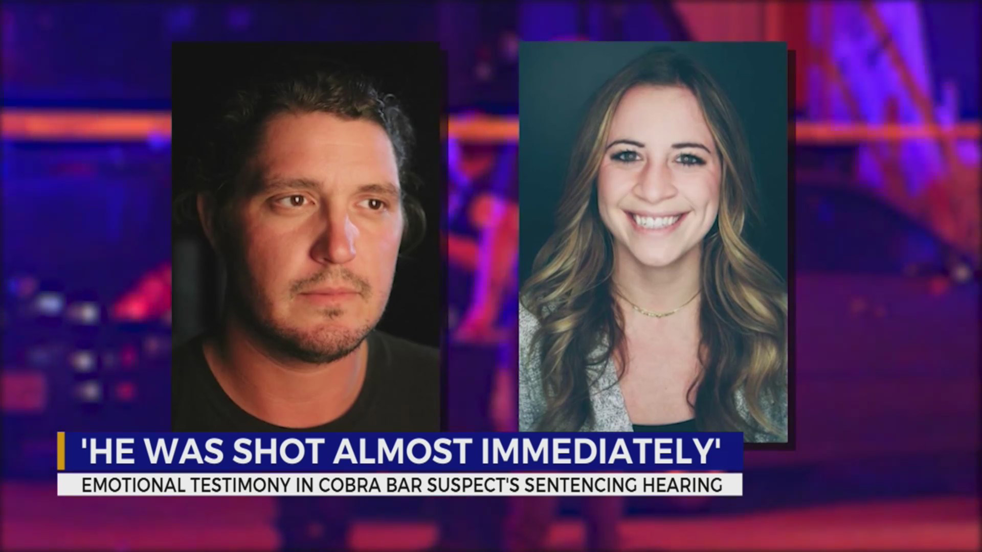 Emotional testimony in Cobra Bar shooting suspect's sentencing hearing Emotional testimony in Cobra Bar shooting suspect's sentencing hearing