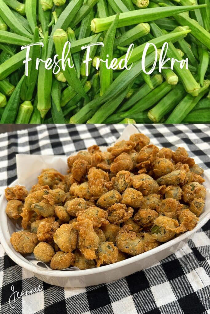 Southern-style fried okra: Cornmeal & buttermilk crispy recipe