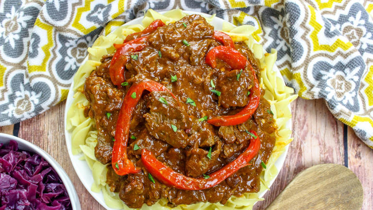 This German goulash is comfort food at its best