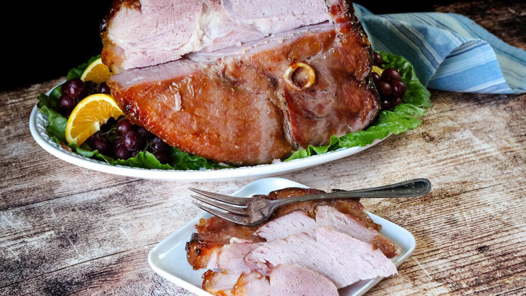 The ham is sweet with a very slight tang and a bite from the Dijon ...