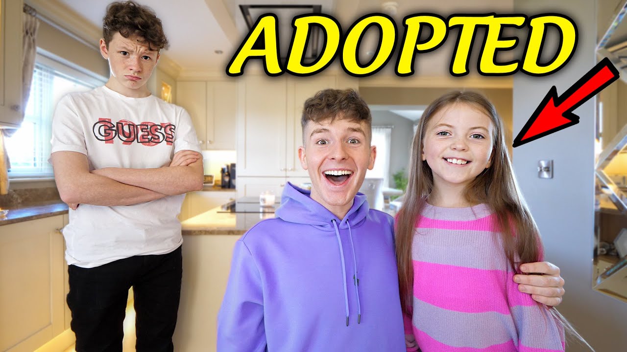Adopting a girl makes little brother mad and shocked