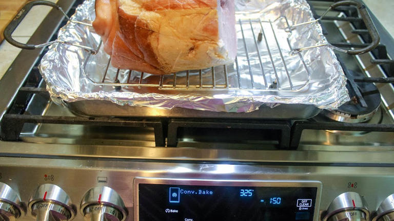 The ham is sweet with a very slight tang and a bite from the Dijon ...
