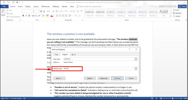 How to Use Find and Replace in Word - Desktop & Mobile
