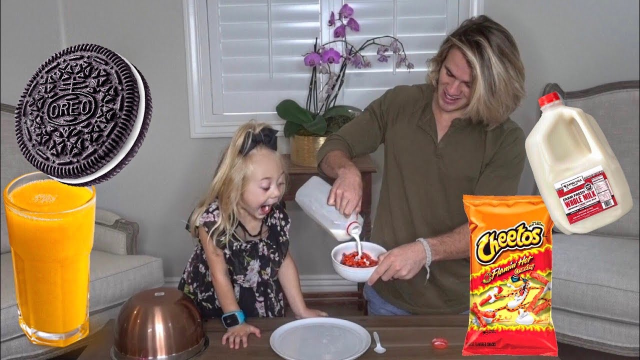 Everleigh Tries Weird Food Combinations People Love