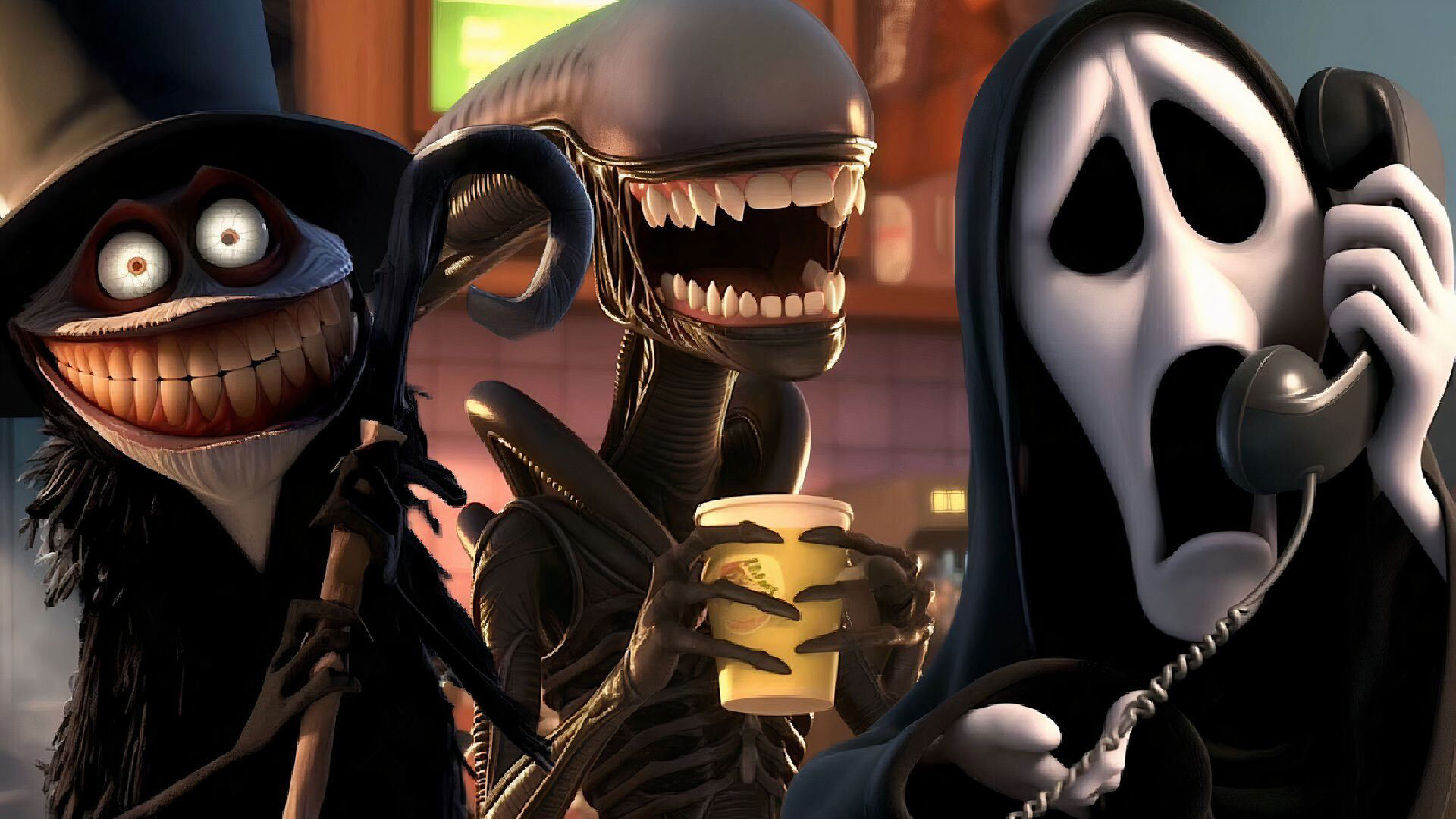 Aliens to Pennywise: Horror Icons Get Pixar Makeover in AI Fan Art Aliens to Pennywise: Horror Icons Get Pixar Makeover in AI Fan Art