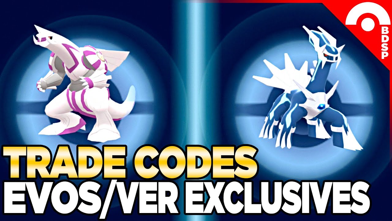 Trade Codes for Version Exclusive Pokemon and Evolutions for Pokemon ...