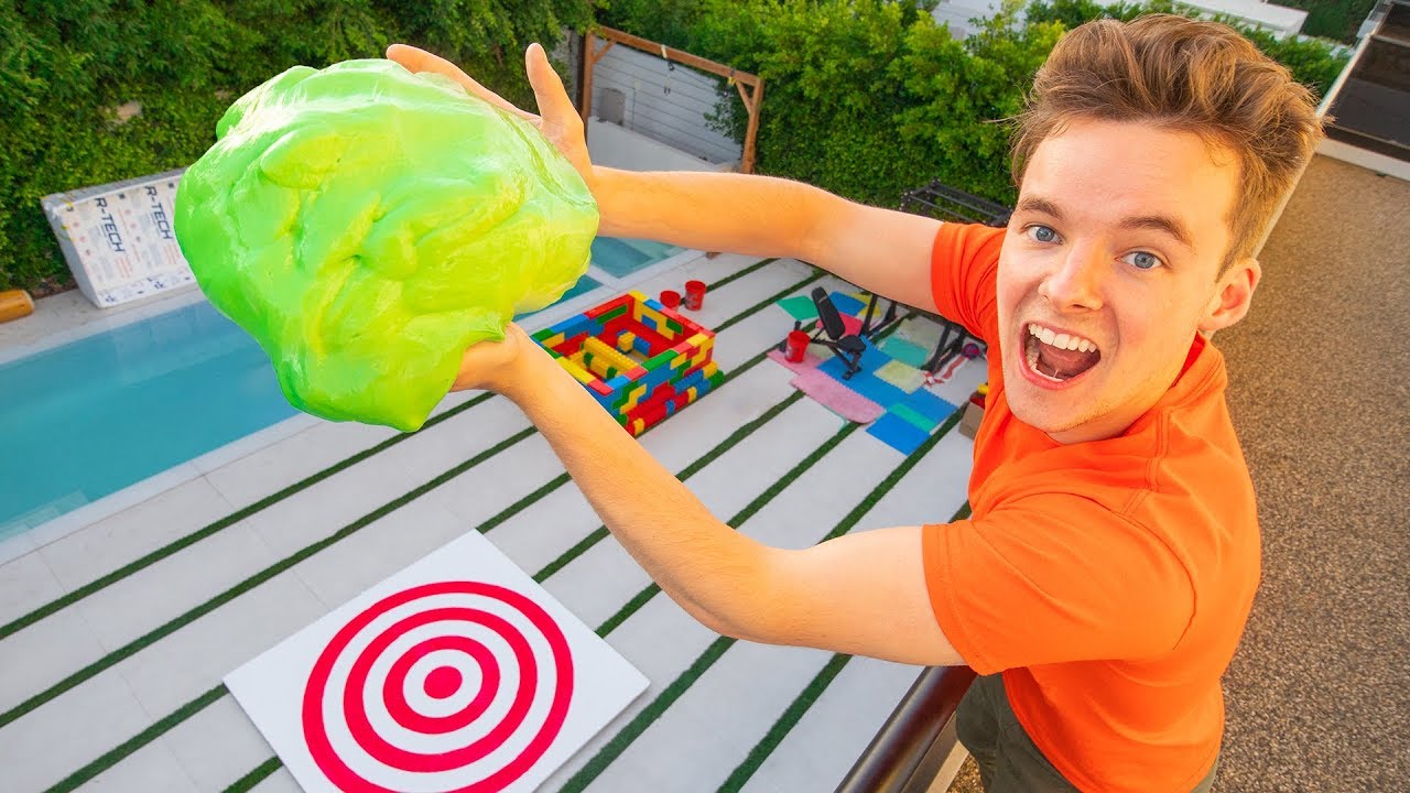 Conducting a Slime Ball Drop Test for Scientific Purposes