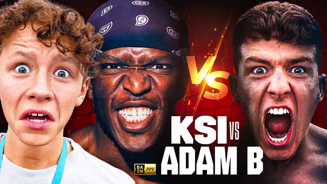 Convincing my little brother I’m fighting KSI prank