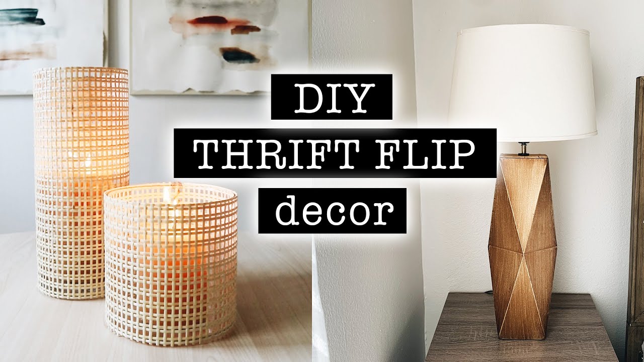 Budget-friendly thrift flip decor for an extreme bedroom makeover