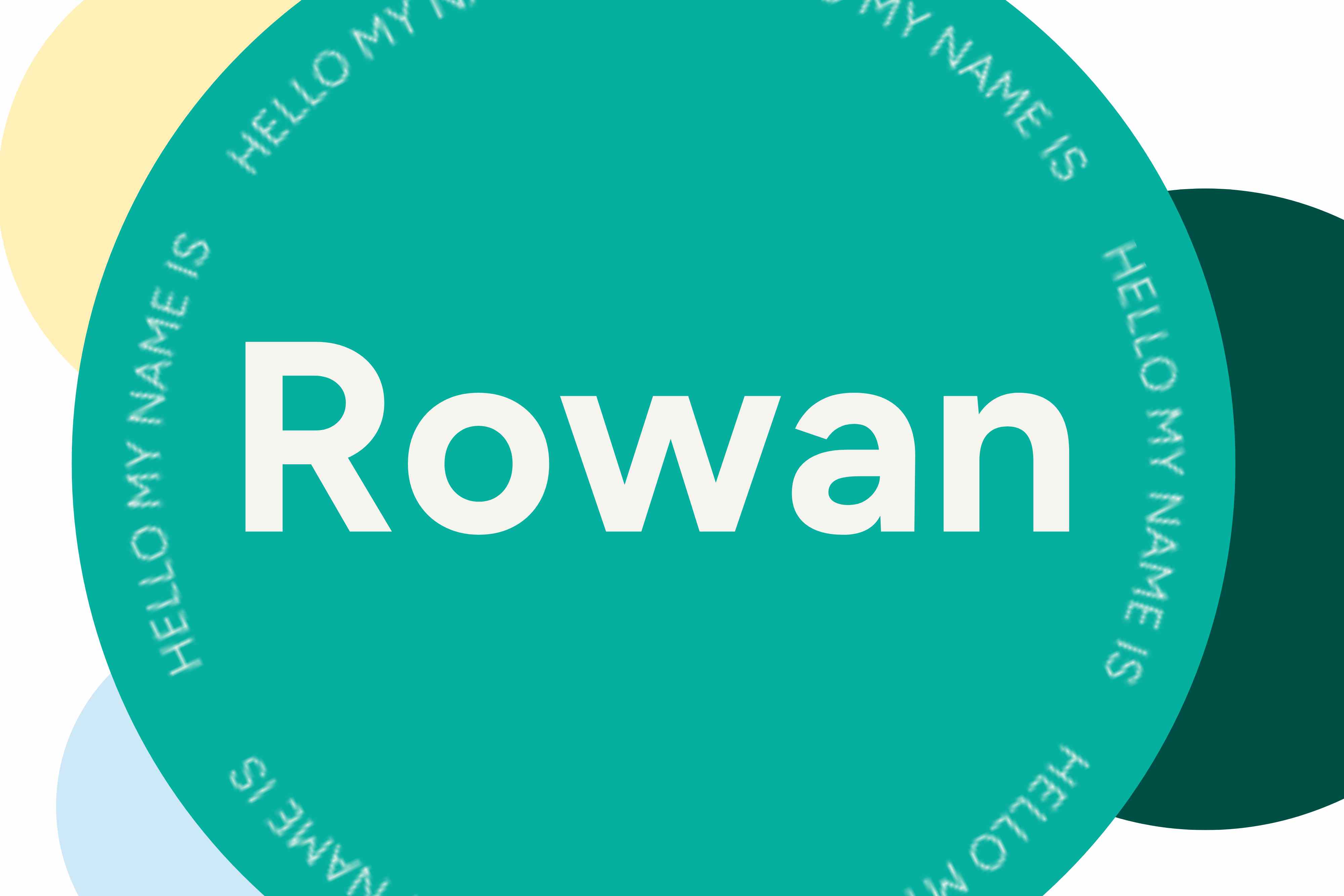 Rowan Name Meaning
